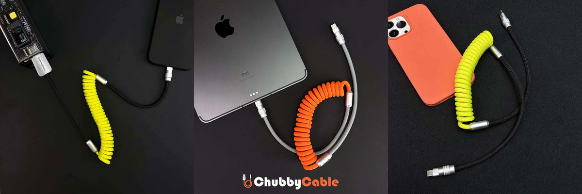 Colorful Spring Charge Cable for Your Devices | ChubbyCable – Chubbycable