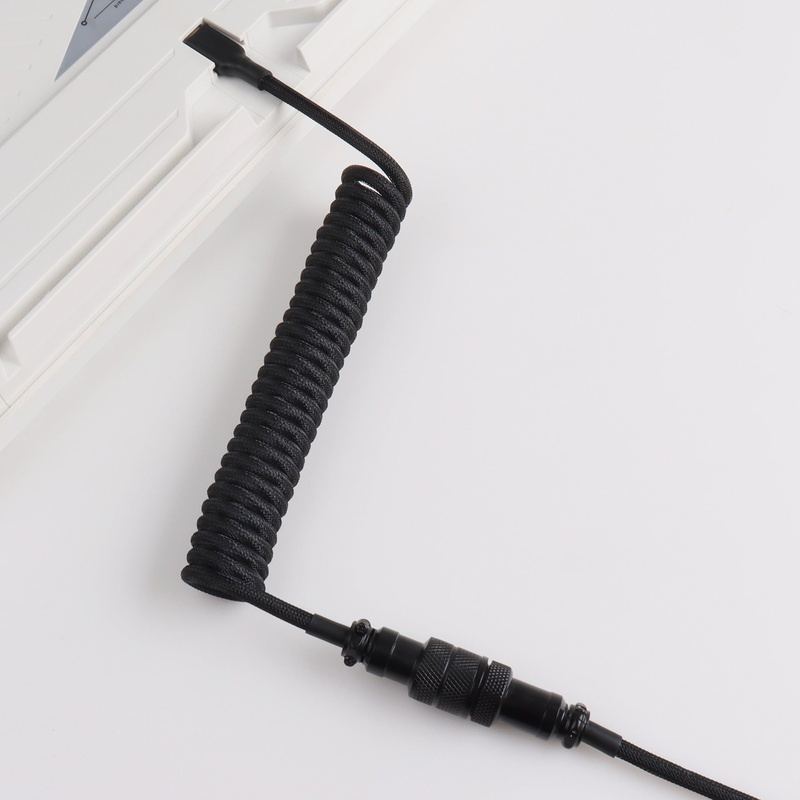 "Chubby" USB To Type C Spring Keyboard Cable – Chubbycable