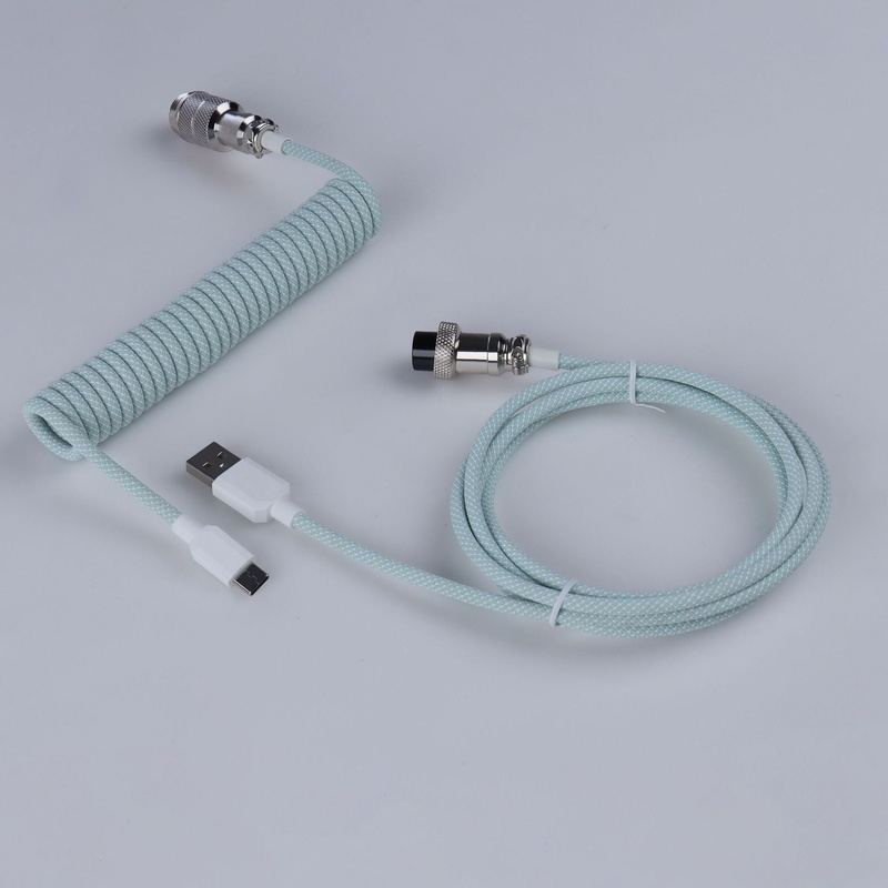 "Chubby" USB To Type C Spring Keyboard Cable – Chubbycable