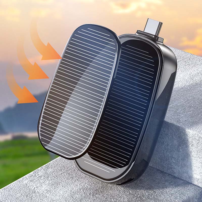 ChubbyCharge™ SolarMini – Pocket-Sized Solar Power Bank for Emergency ...