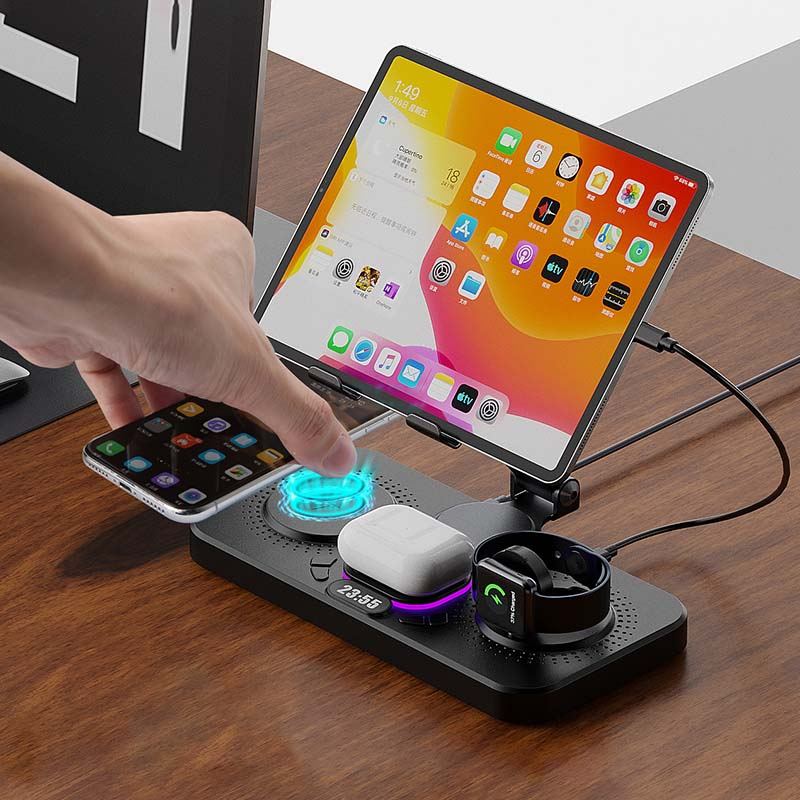ChubbyCharger Multi-Gadget Dock – 4-in-1 Wireless Power Hub – Chubbycable