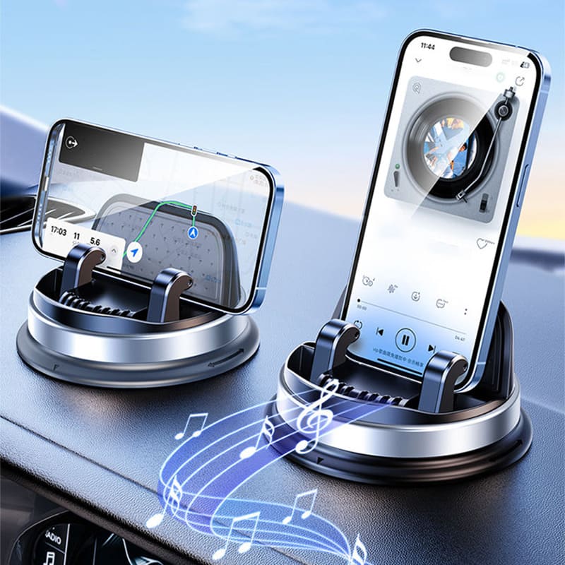 ChubbyMount – Suction Cup Car Phone Mount with Built-In Sound Amplifie ...