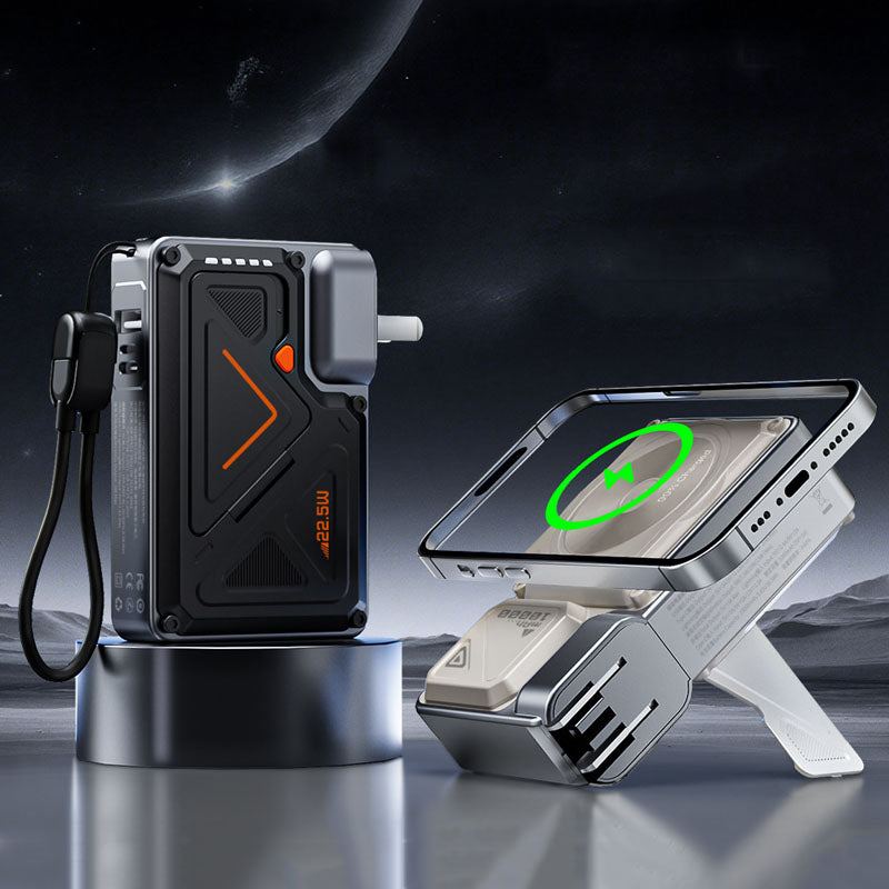 ChubbyPower Magnetic Power Bank – 10,000mAh Power Bank with Wall Plug ...