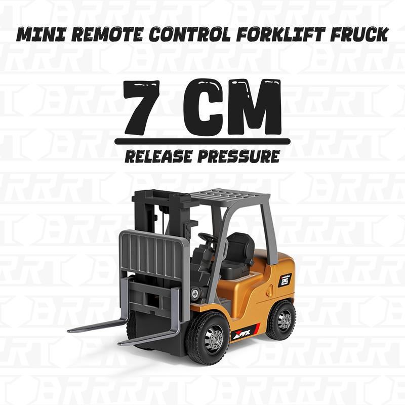 ChubbyTech NanoLift - 1/64 Scale 7-Channel RC Forklift with 2-in-1 Tra ...