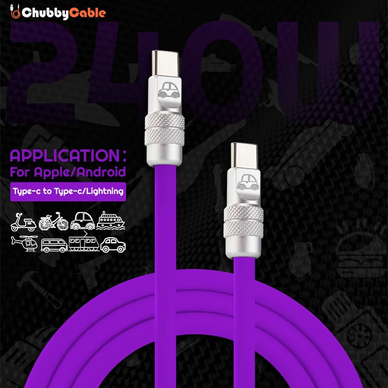 Custom-Designed Charging Cable - Transportation Series – Chubbycable