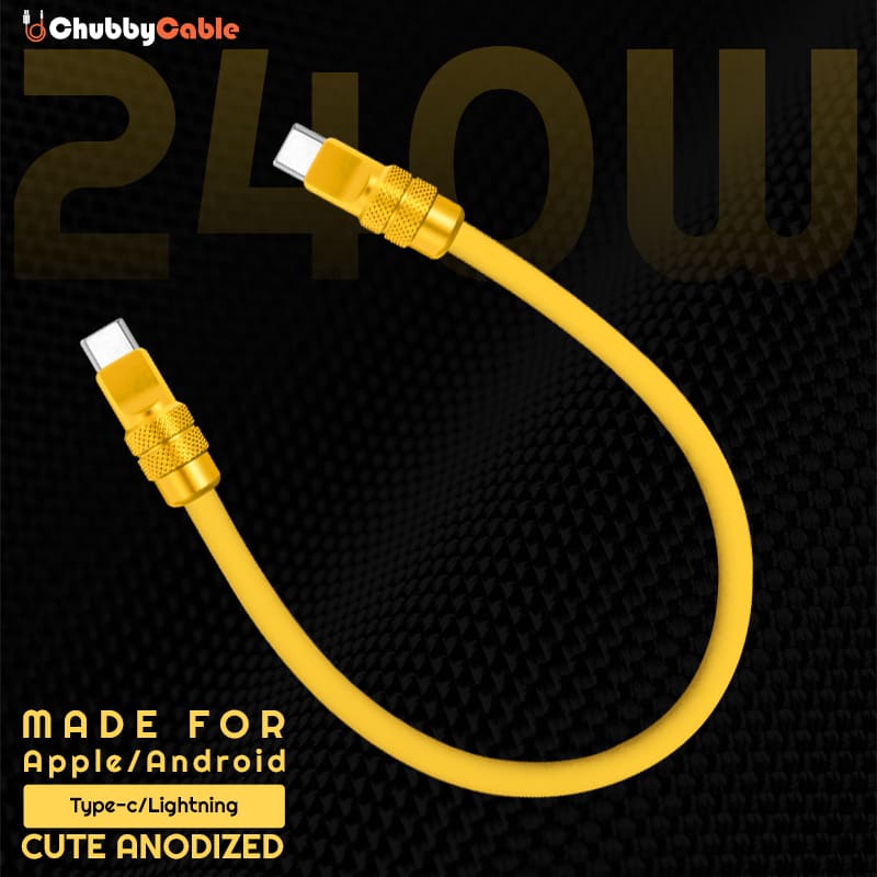 "Cute Anodized" Power Bank Cable – Fast Charging with Stylish ...