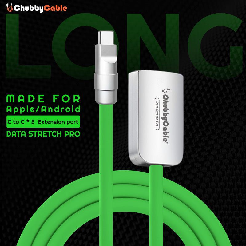 "Date Stretch Pro" USB-C Extension Cable – Chubbycable