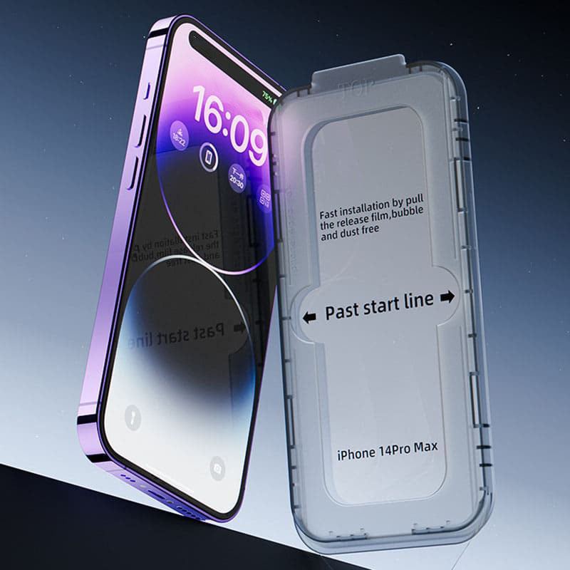 One-Second Apply Tempered Glass Screen Protector for iPhone & Apple Wa ...