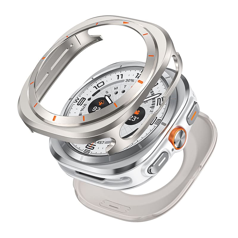 Extravagant Metal Case for Samsung Galaxy Watch 7 Ultra – Premium ...