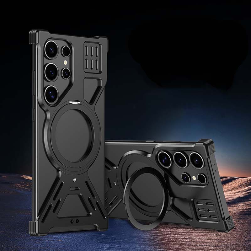 Samsung Metal Armor Magnetic Rotating Stand Case – Chubbycable