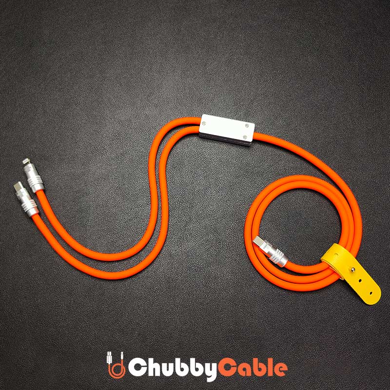 "Chubby" 2-in-1 100W Charge Cable – High-Speed & Versatile Charging ...